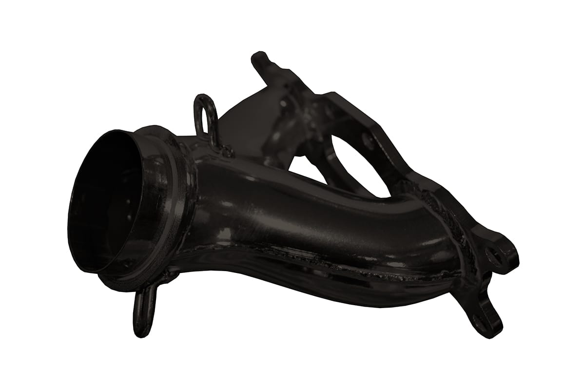 Polaris 600 Rush/Switchback/RMK Y-Pipe High Temp Black (pro ride ...